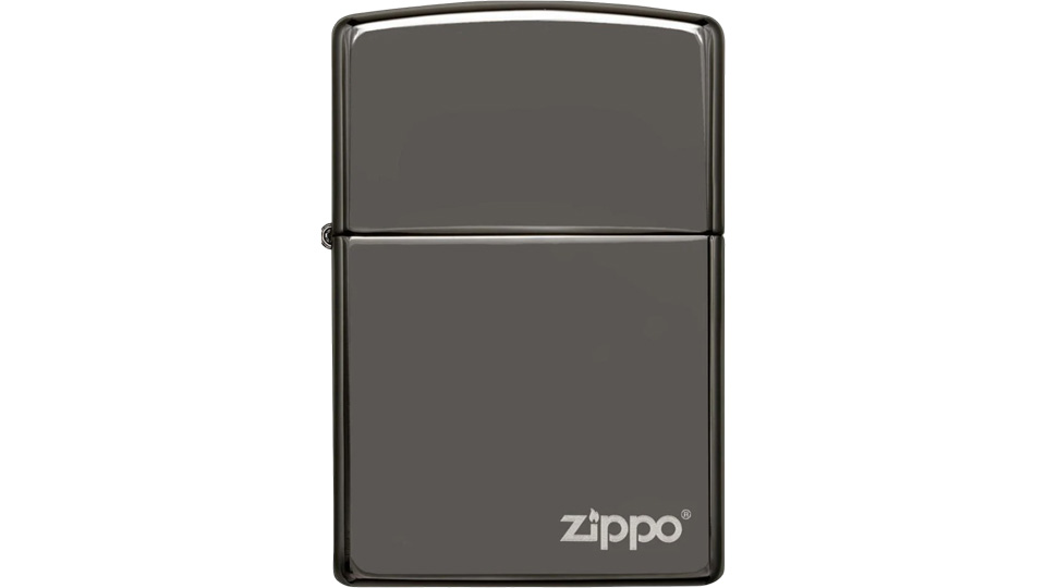 Zippo – Classic Black Ice® Zippo Logo – Puro Accessori